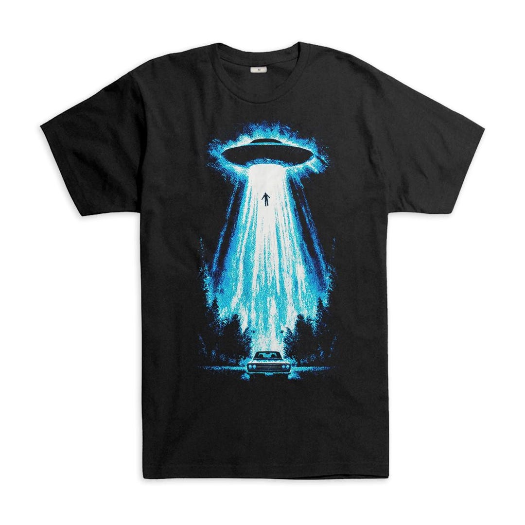 UFO Alien Abduction T-shirt, Men's and Women's Sizes - Etsy