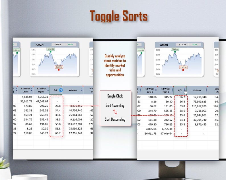 Advanced Stock Portfolio Tracker: Excel Investment Dashboard (VBA) - Etsy
