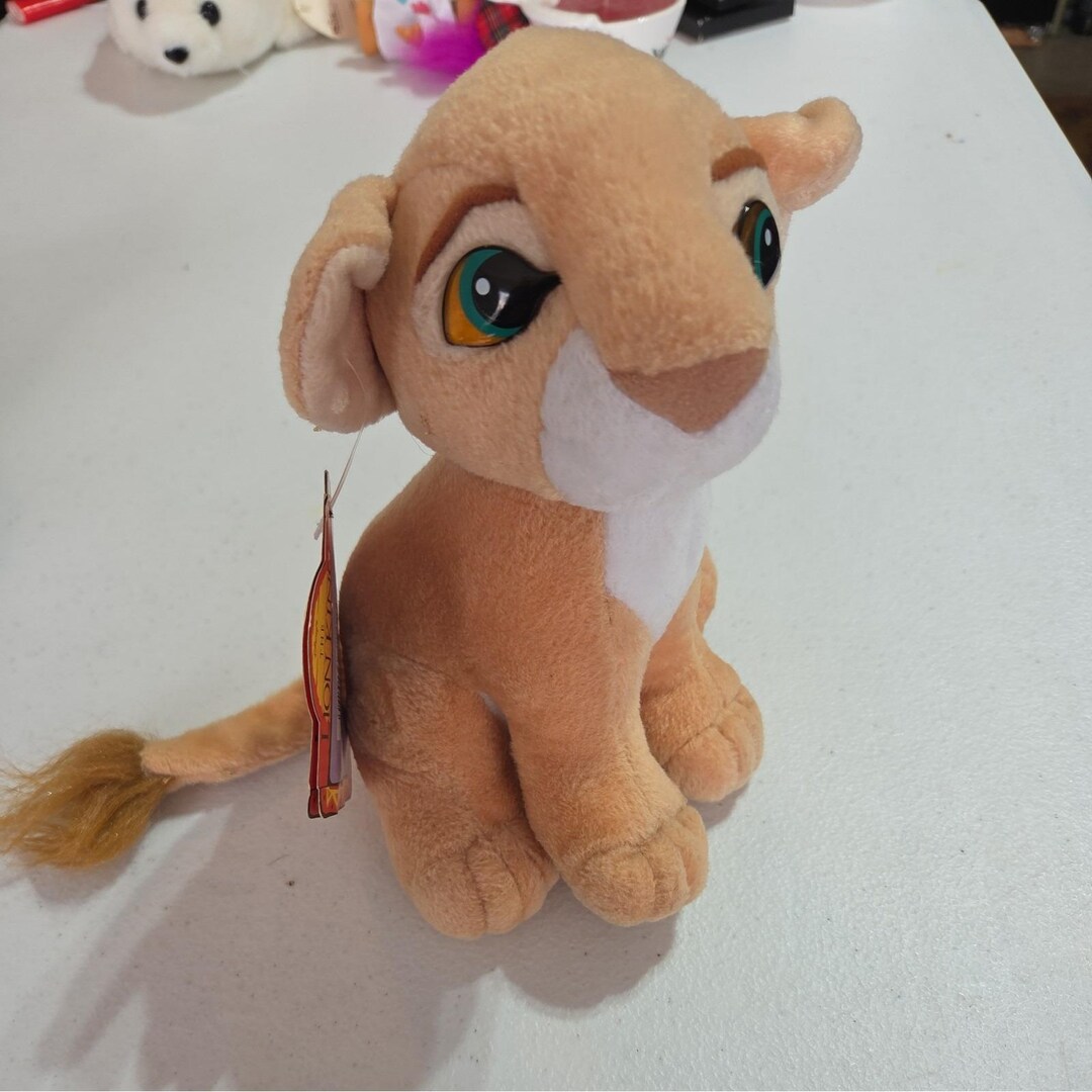 Vintage Disney the Lion King Sweetheart Nala Kissing Plush Stuffed ...