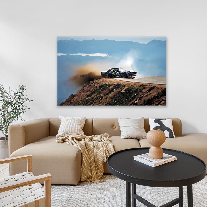 Ken Block Wall Art: Motorsports Drivers Canvas Gift, - Etsy