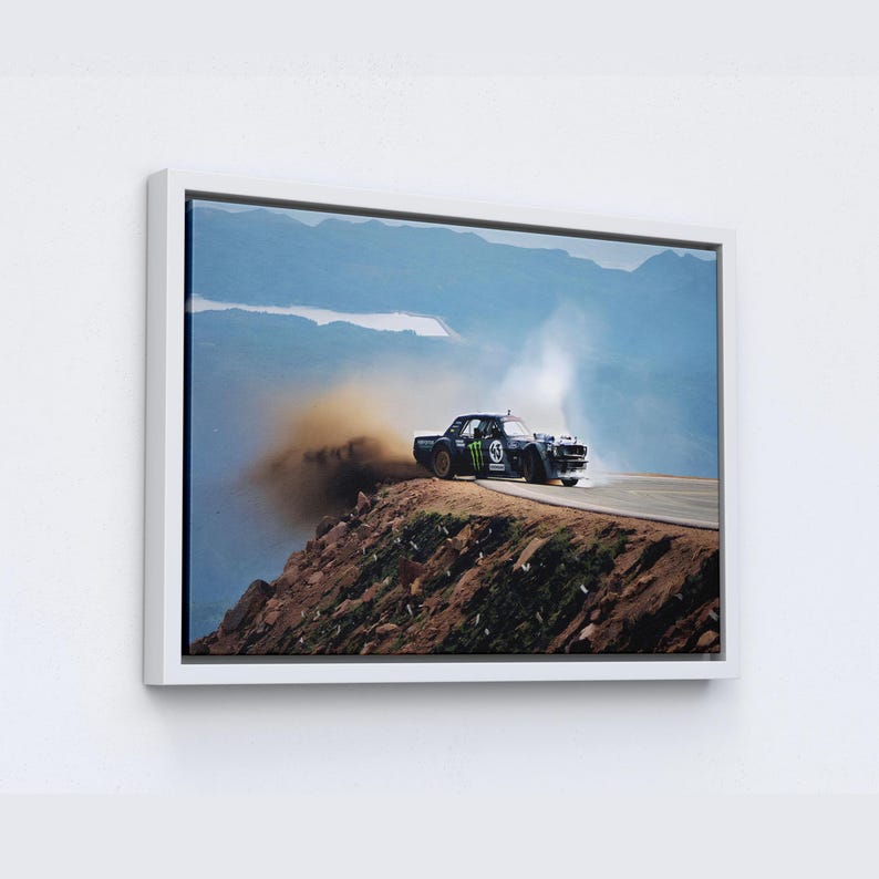 Ken Block Wall Art: Motorsports Drivers Canvas Gift, - Etsy