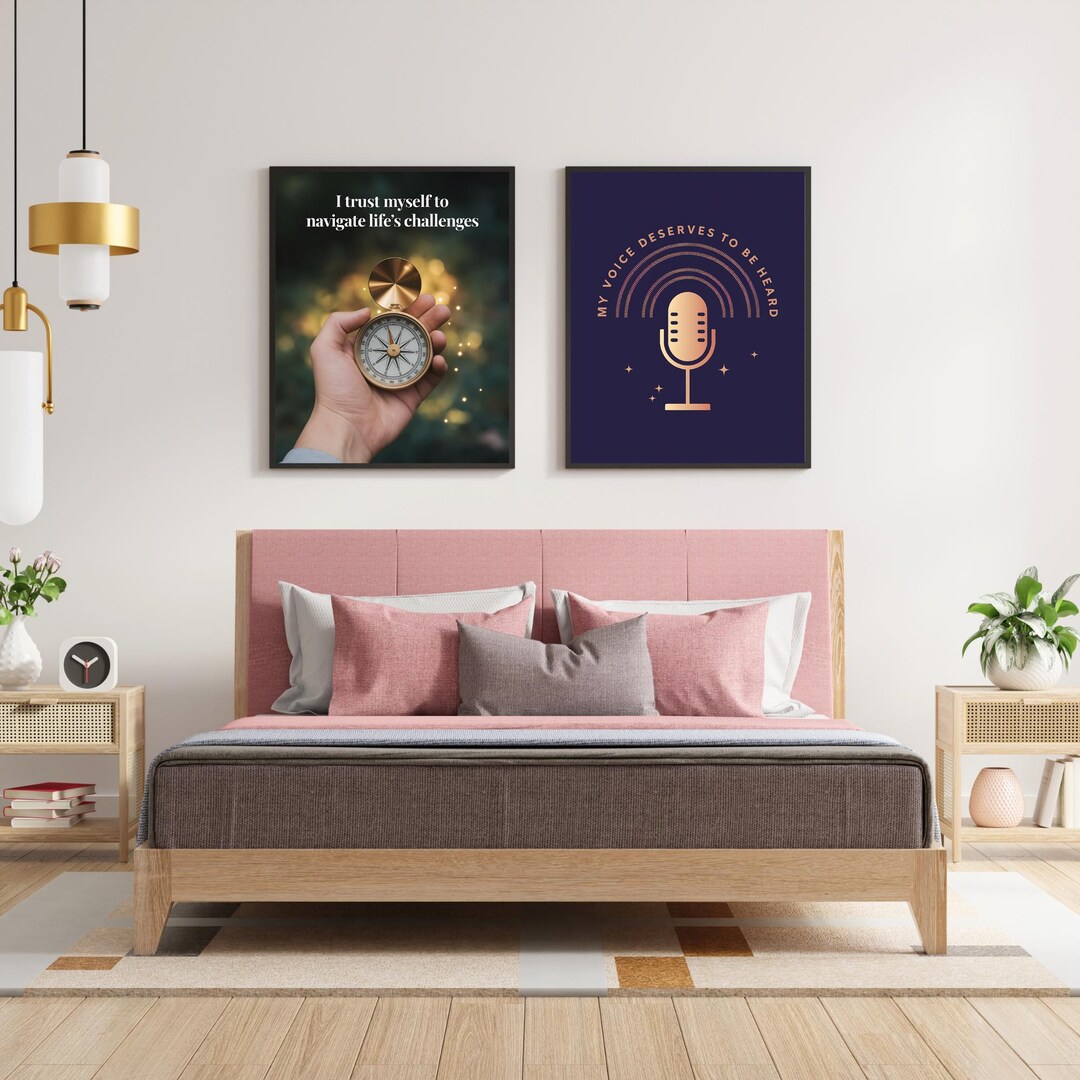 Self Love Mindfulness Wall Art Printable, Self- Care Room Decor ...