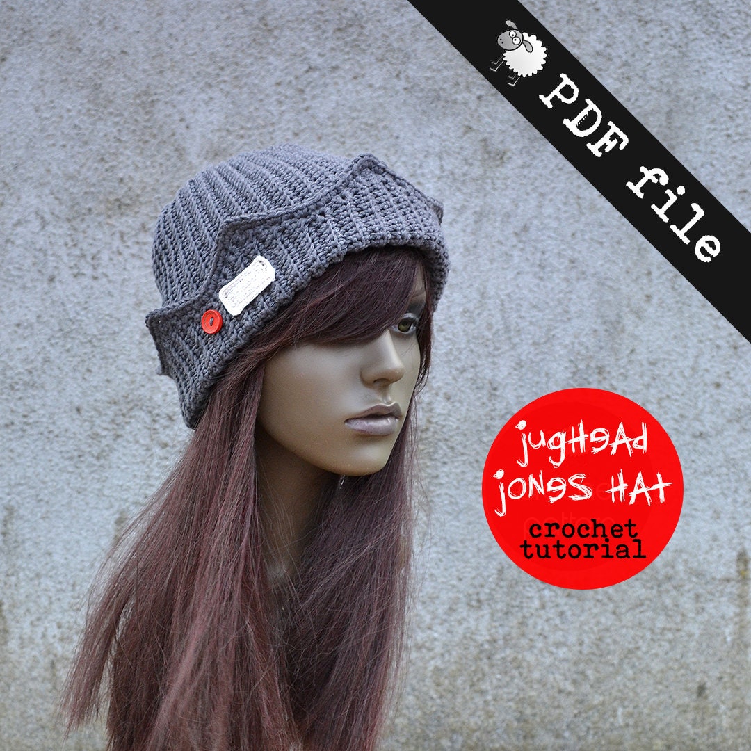 Jughead Jones Beanie Crochet Pattern: Riverdale Whoopee Cap (PDF ...