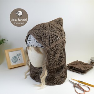 Ravenwood Pixie Hood Crochet Pattern - Pdf With Video Tutorial - Etsy