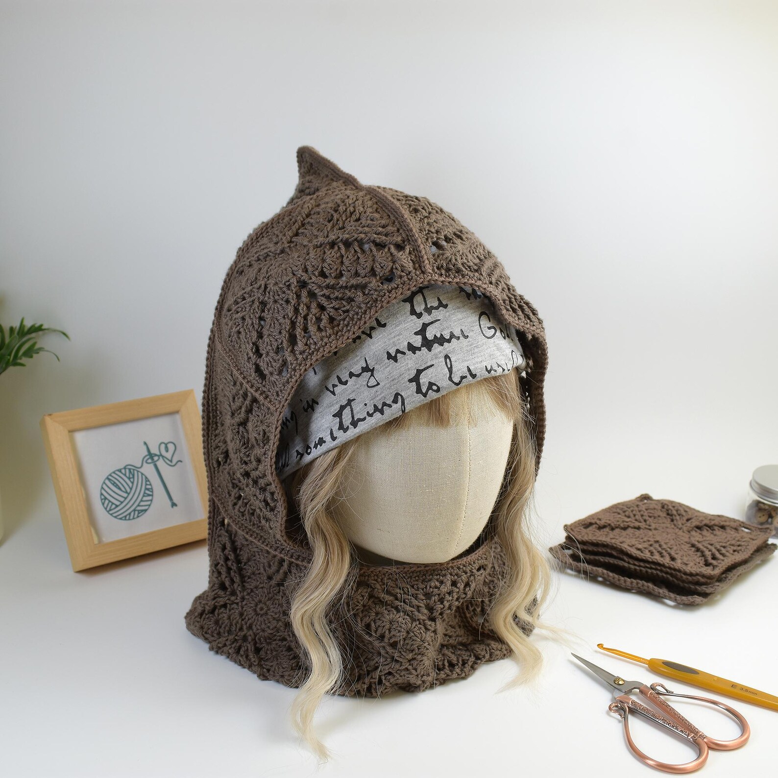 Ravenwood Pixie Hood Crochet Pattern - PDF and Video Tutorial - Etsy
