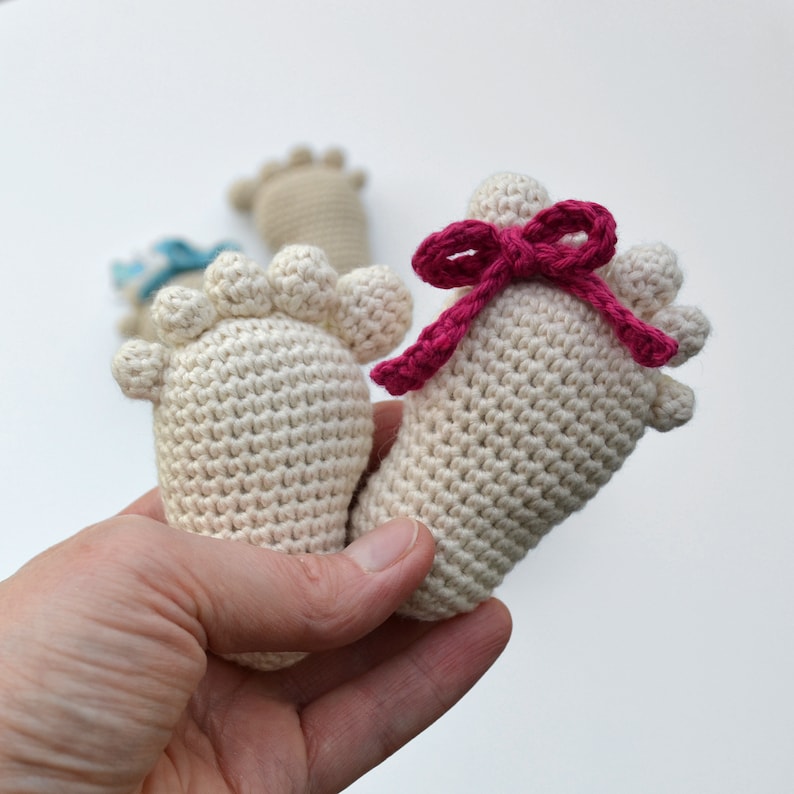 Baby Footprints Crochet Pattern Baby Gift Crochet Pattern - Etsy