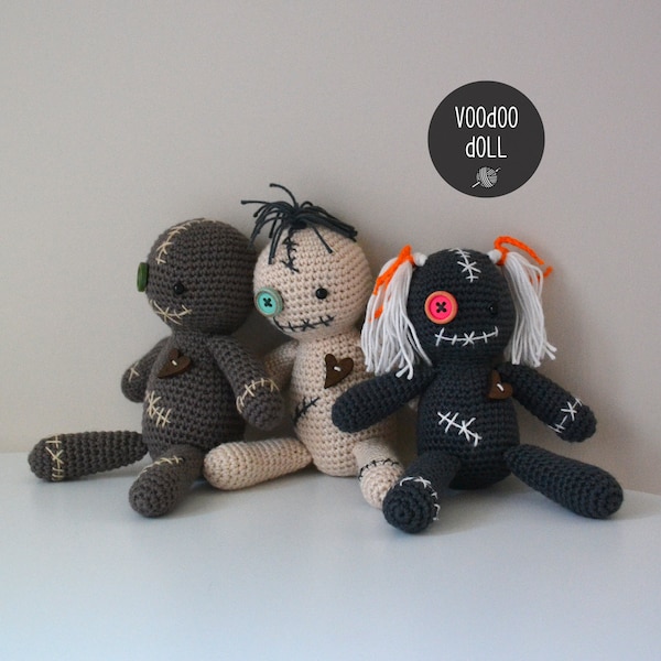 Voodoo Doll Pattern - Etsy