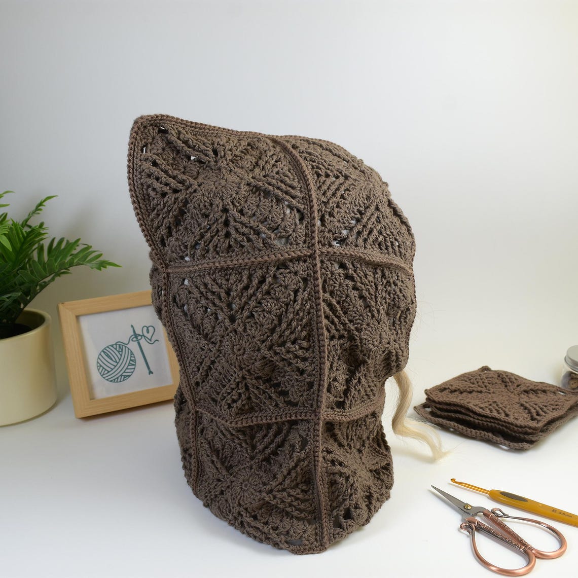 Ravenwood Pixie Hood Crochet Pattern - PDF and Video Tutorial - Etsy
