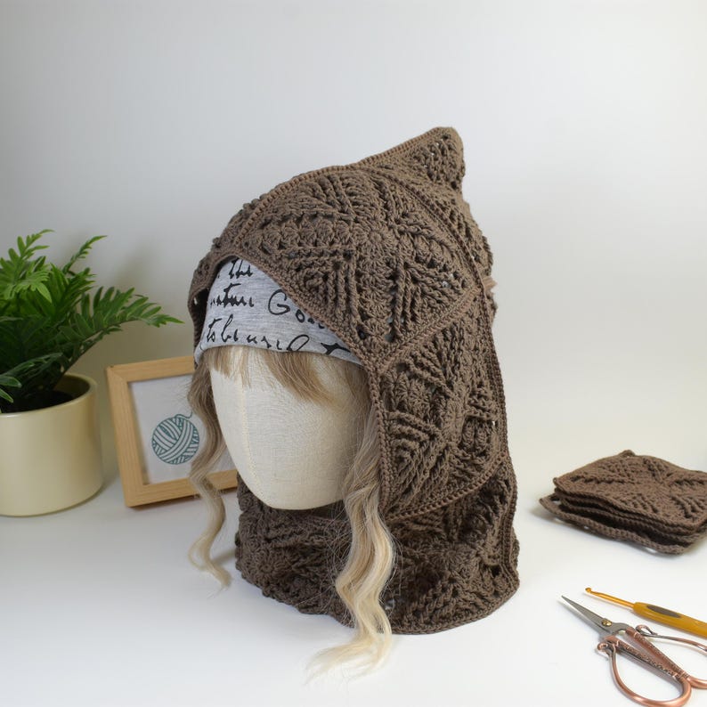 Ravenwood Pixie Hood Crochet Pattern - PDF and Video Tutorial - Etsy