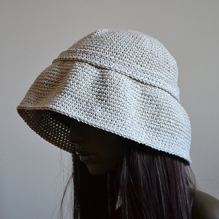 Hat Crochet Pattern Boho Sunhat Crochet Pattern Easy Hat | Etsy