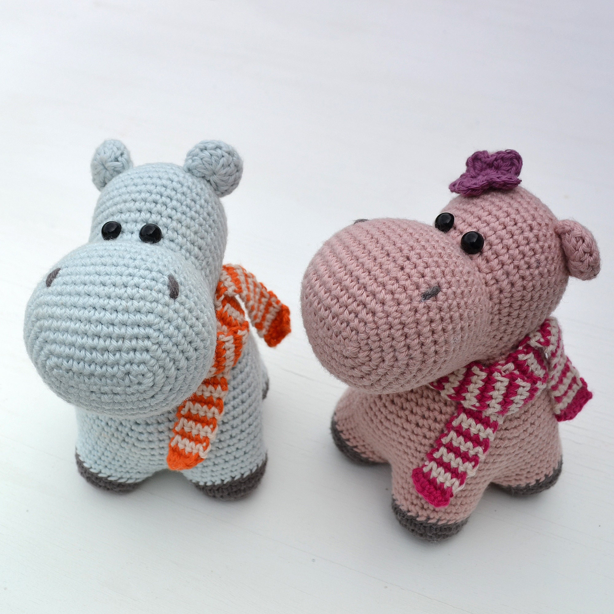 Hippo Crochet Pattern Baby Gift Crochet Pattern Hippo | Etsy