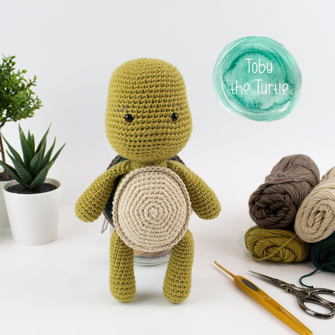 Baby Turtle Crochet Pattern Turtle Amigurumi Crochet Pattern - Etsy