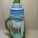Holiday Stein Tankard up Raise Design Santa Toys Sleigh Deer - Etsy