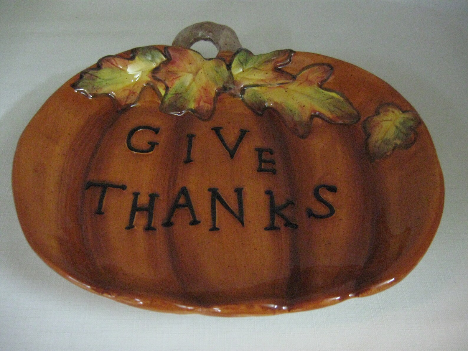 Pitcher & Bowl Under Plate Autumn Thanks Giving Leaf Design | Etsy