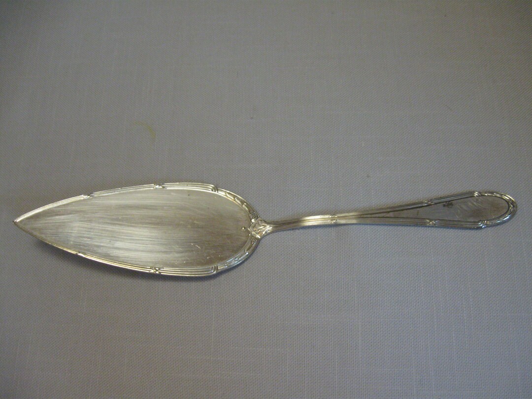Silver Plate Flat Ware Cake Desert Server Alpacca 1910 - Etsy