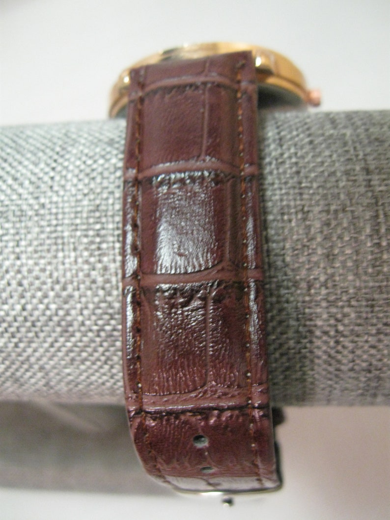 Men's Watch Mreurio Quartz Movement 20 Genuine Leather - Etsy