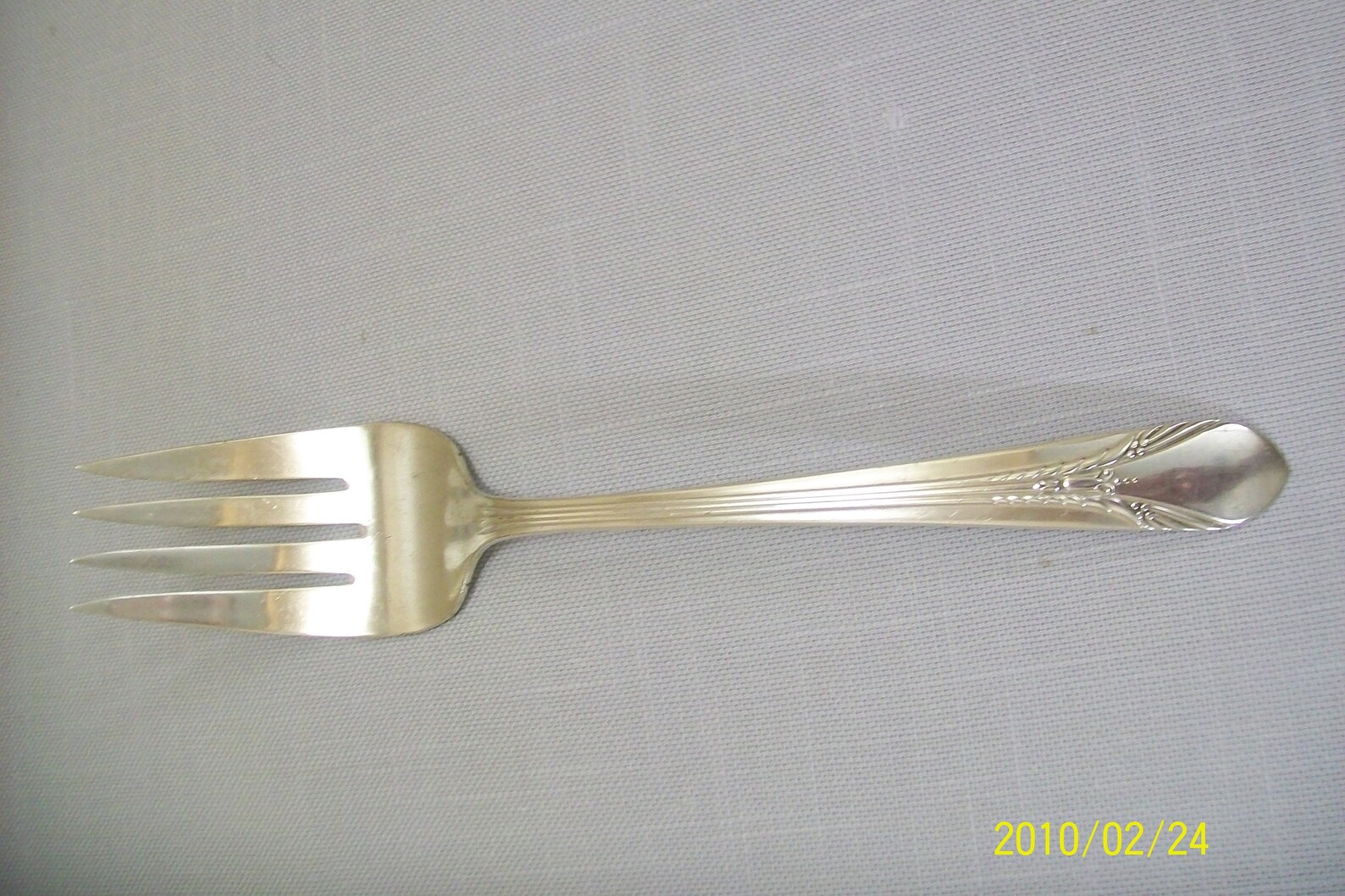 Silver Plate Flat Ware Utensil Serving Spoon & Cold Meat Fork - Etsy