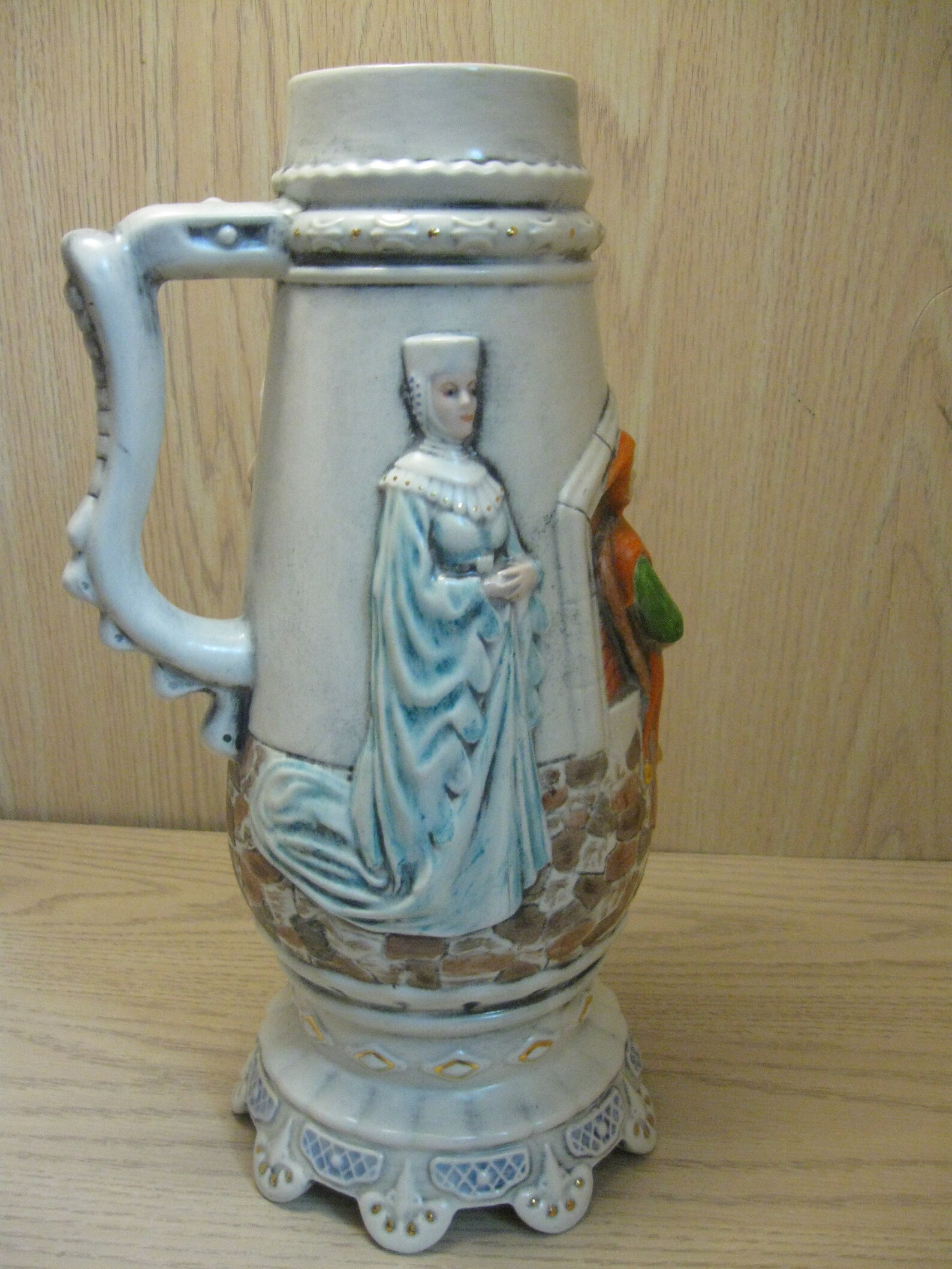 Stein Mug Tankard Hand Painted Medieval Renaissance Upraise | Etsy