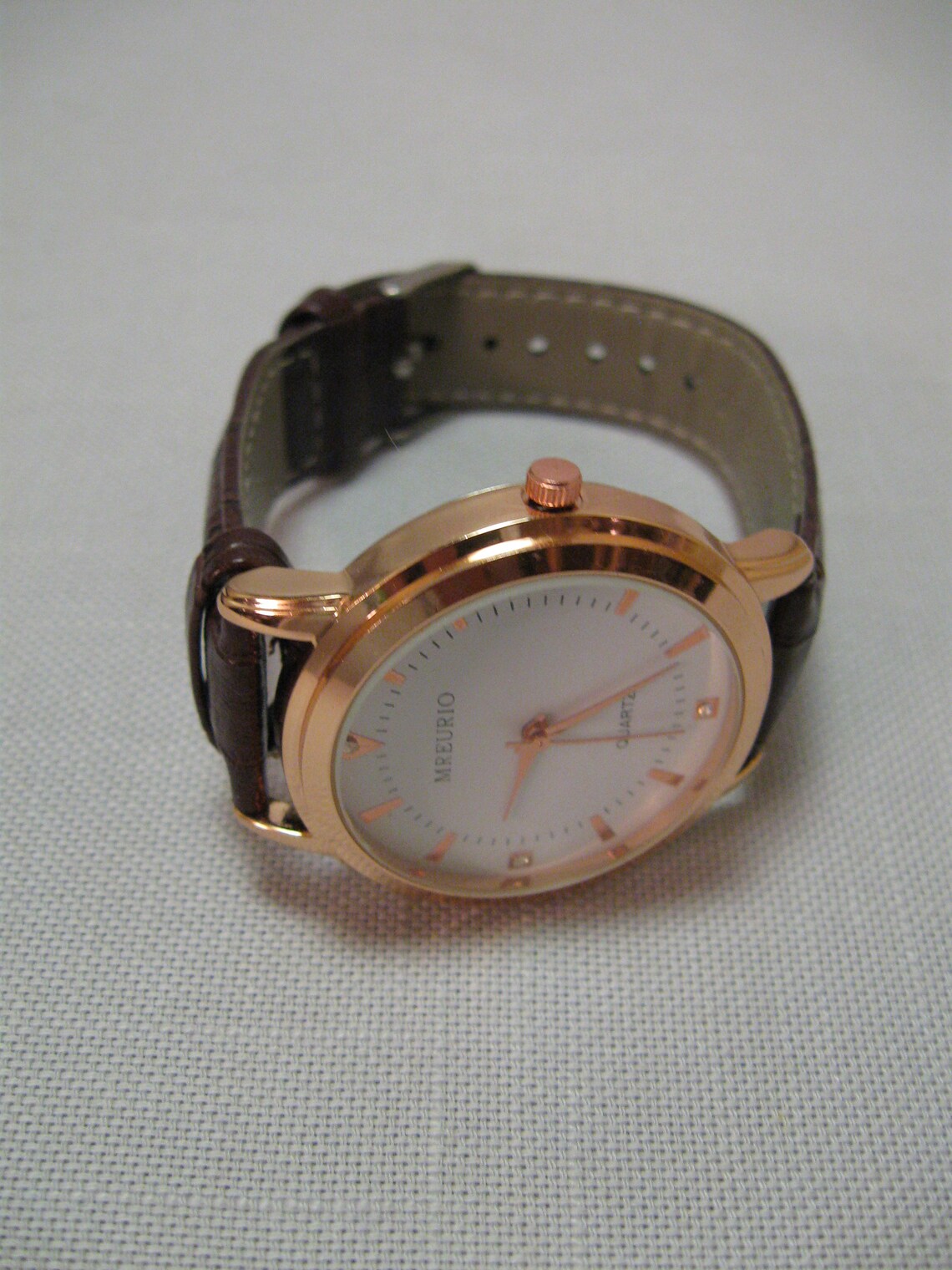 Men's Watch Mreurio Quartz Movement 20 Genuine Leather - Etsy