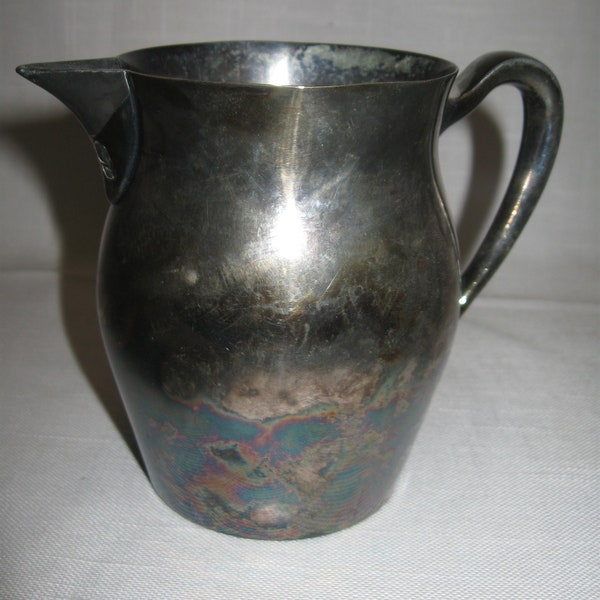 Silver Plate Pitcher - Etsy