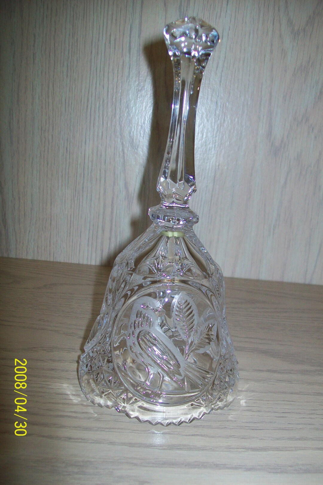 Crystal Bell Pattern Byrdes Hofbauer Crystal Co. 1980 - Etsy