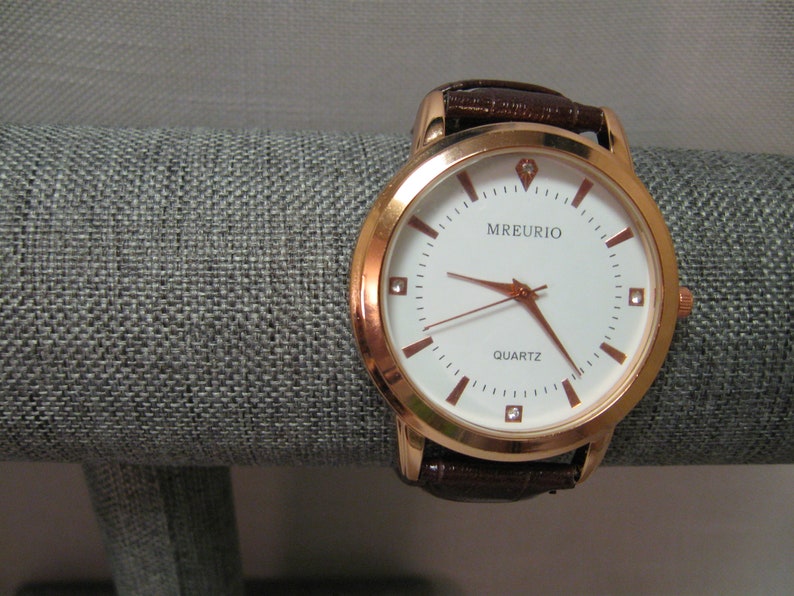 Men's Watch Mreurio Quartz Movement 20 Genuine Leather - Etsy