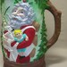 Holiday Stein Tankard up Raise Design Santa Toys Sleigh Deer - Etsy