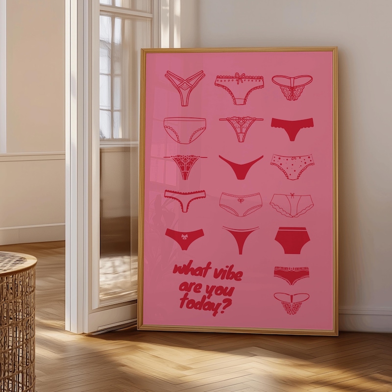 Bathroom Art Lingerie - Etsy
