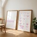 Pink Bathroom Wall Art Set of 3 | Funny Bathroom Prints | Girls ...