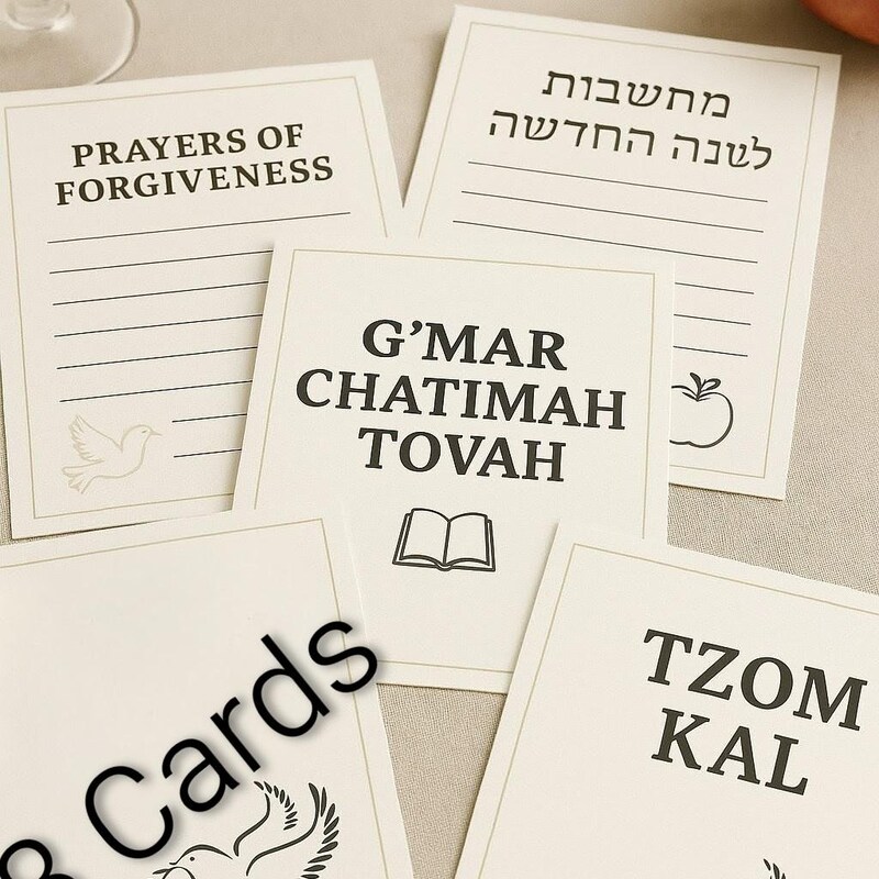 Yom Kippur Cards - Etsy