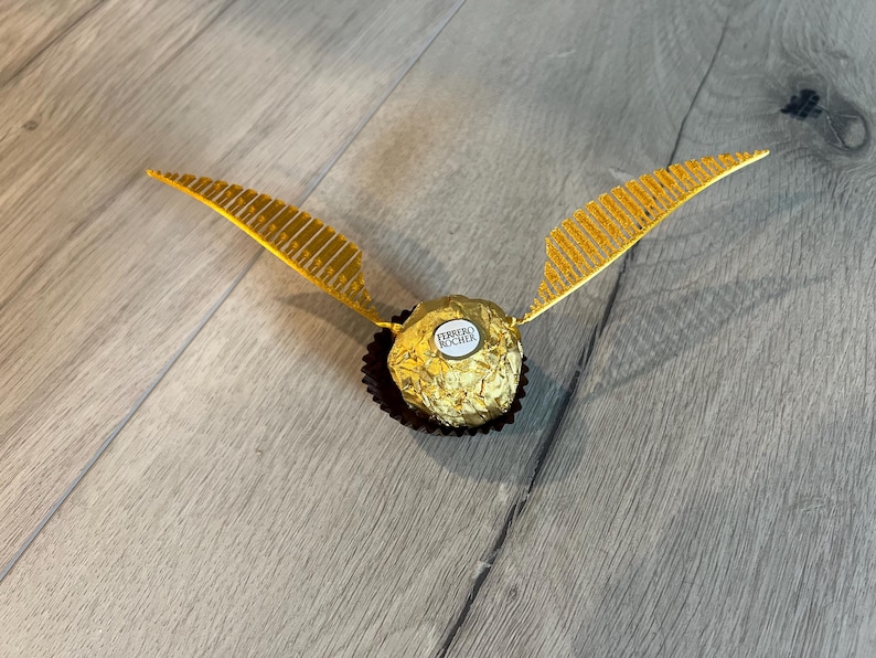 3d-printed Golden Snitch Wings – DIY Ferrero Rocher Gift Kit (8-pack ...