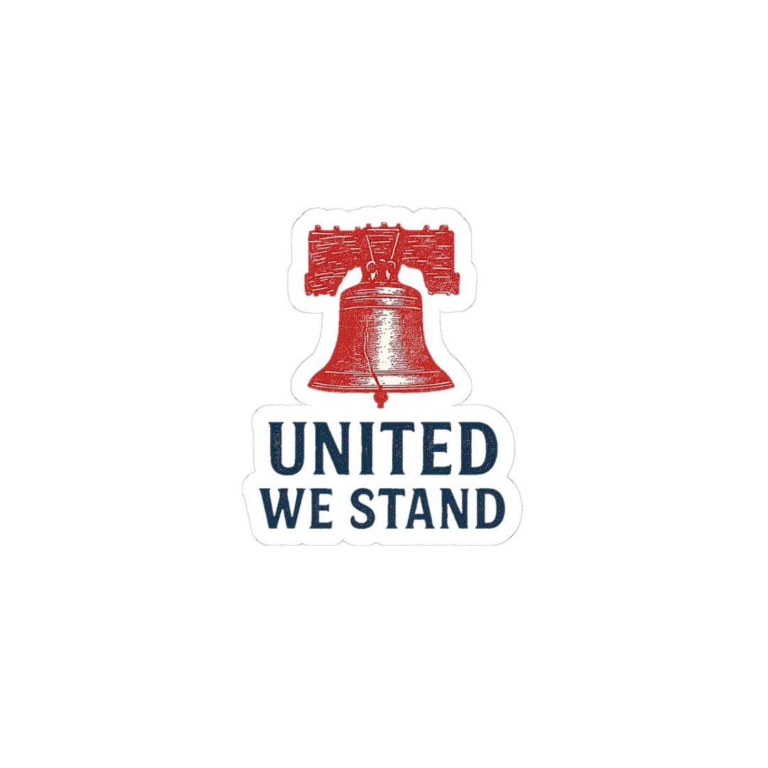 Liberty Bell Sticker: Patriotic USA Unity Decal - Etsy