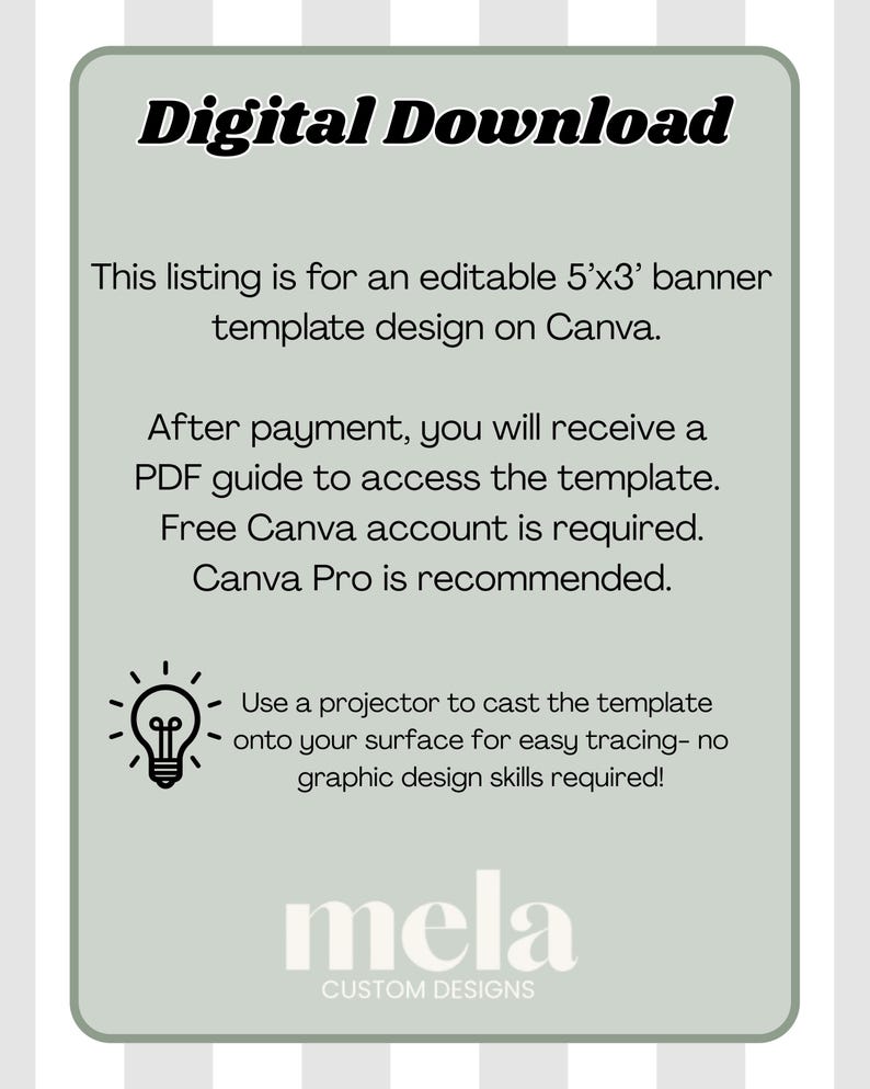 Editable Christmas Banner Template | Digital Download - Etsy