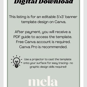 Editable Merry Christmas Banner Template | DIY Canva Template (digital ...