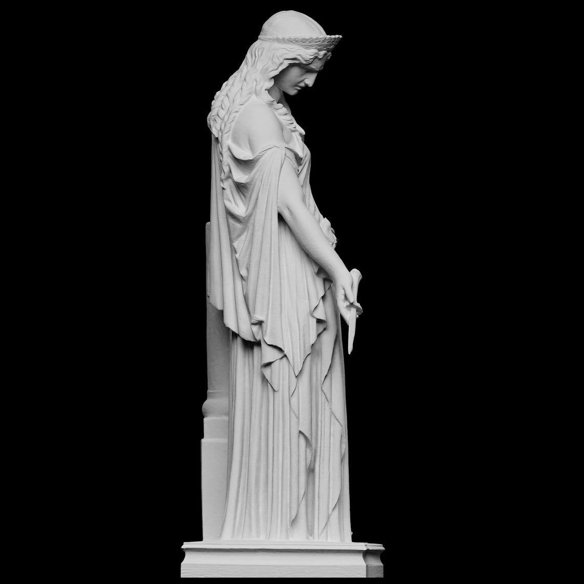 Medea Statue - 3D Printed Greek Tragedy Sculpture, Intricate ...
