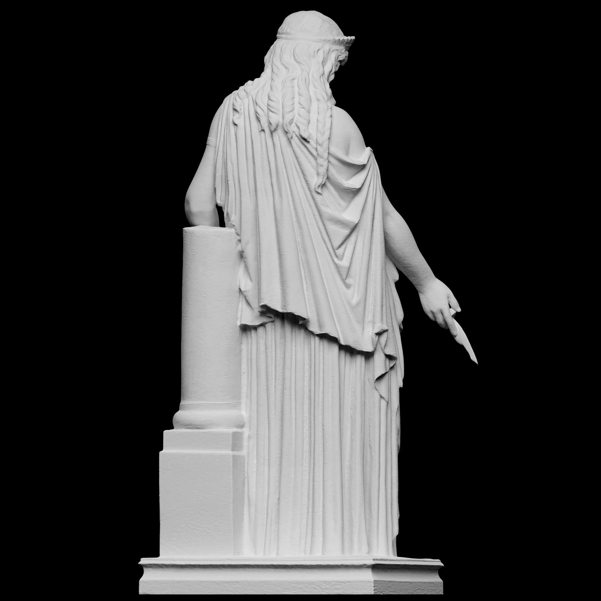 Medea Statue - 3D Printed Greek Tragedy Sculpture, Intricate ...