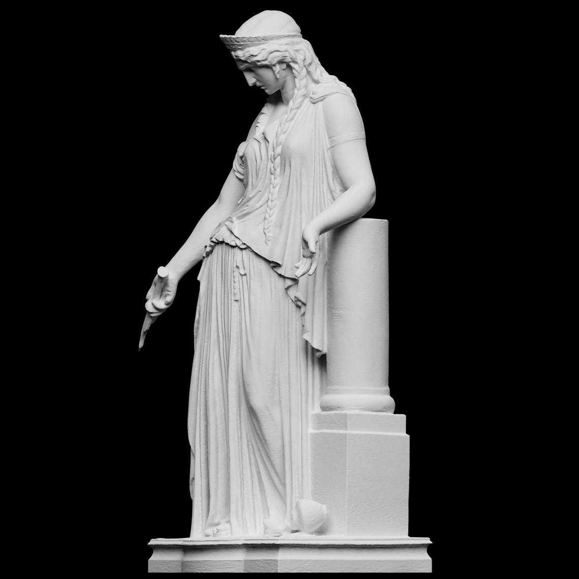 Medea Statue - 3D Printed Greek Tragedy Sculpture, Intricate ...