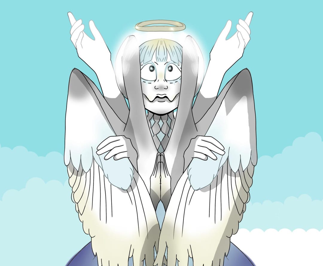 Ready Made Angel Vtuber Model Exclusive. Comes With Moc3 and Original ...