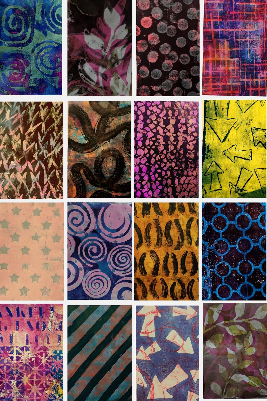 Mixed Media Collage Paper- Random Variety - Etsy