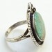 Vintage Navajo Turquoise Ring, Sterling Silver, Handmade Size 7 - Etsy