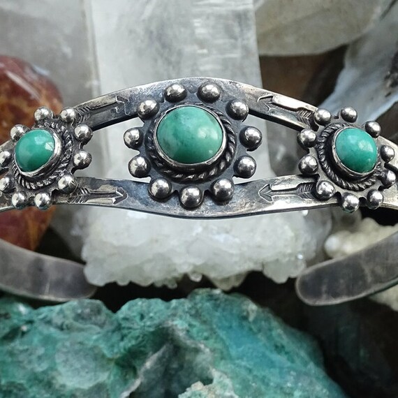 Vintage navajo thunderbird stamp - Gem