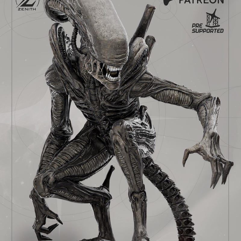 Alien Warrior Xenomorph - Etsy