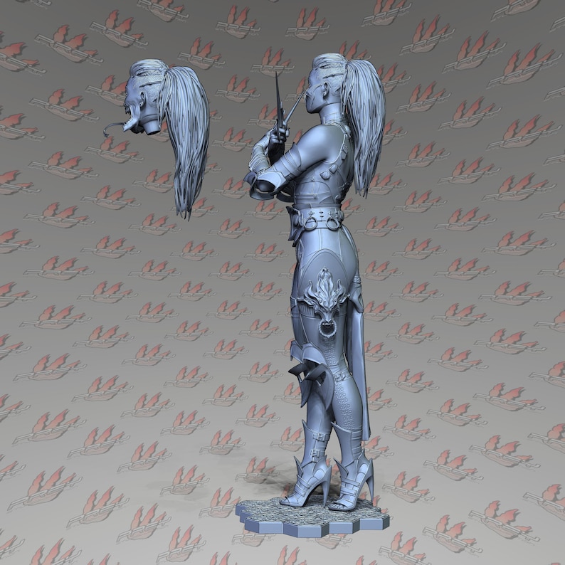 Mileena 3D Printed Figure - Mortal Kombat Deadly Hybrid Collectible - Etsy