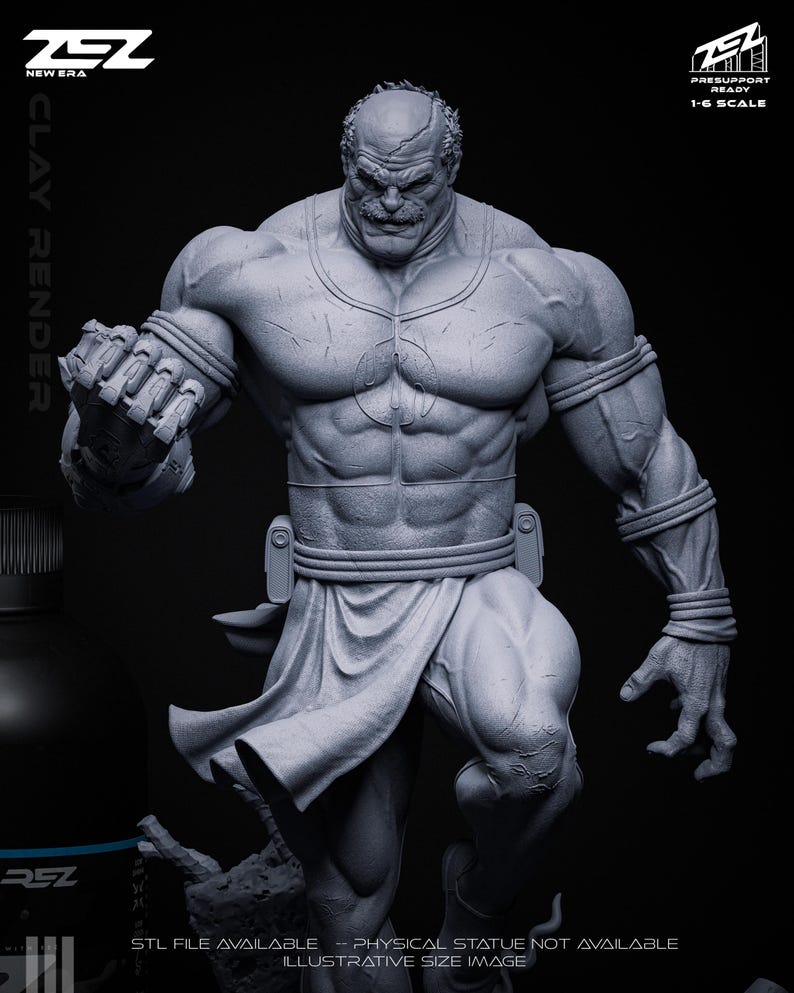 CONQUEST 3D Printed Figure, Unpainted Invincible Viltrumite Warrior ...