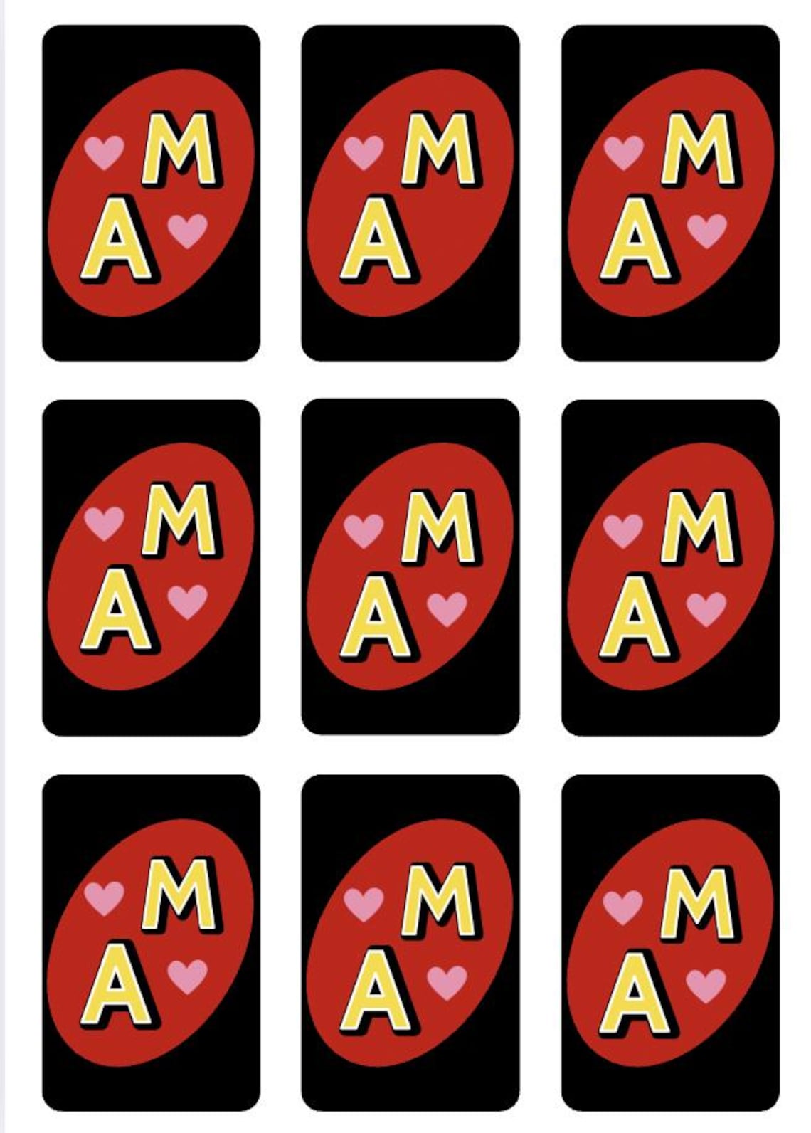 Custom Photo UNO Card Game – Personalized Family Gift (printable) - Etsy