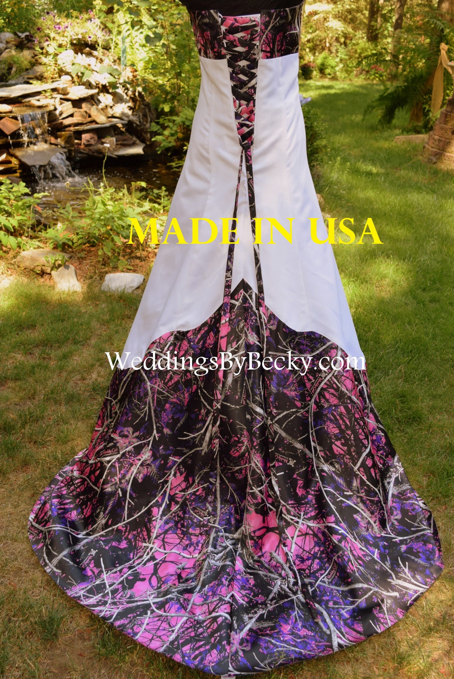 Muddy Girl Camo Wedding Dress, "sierra" Made ONLY in the USA - Etsy