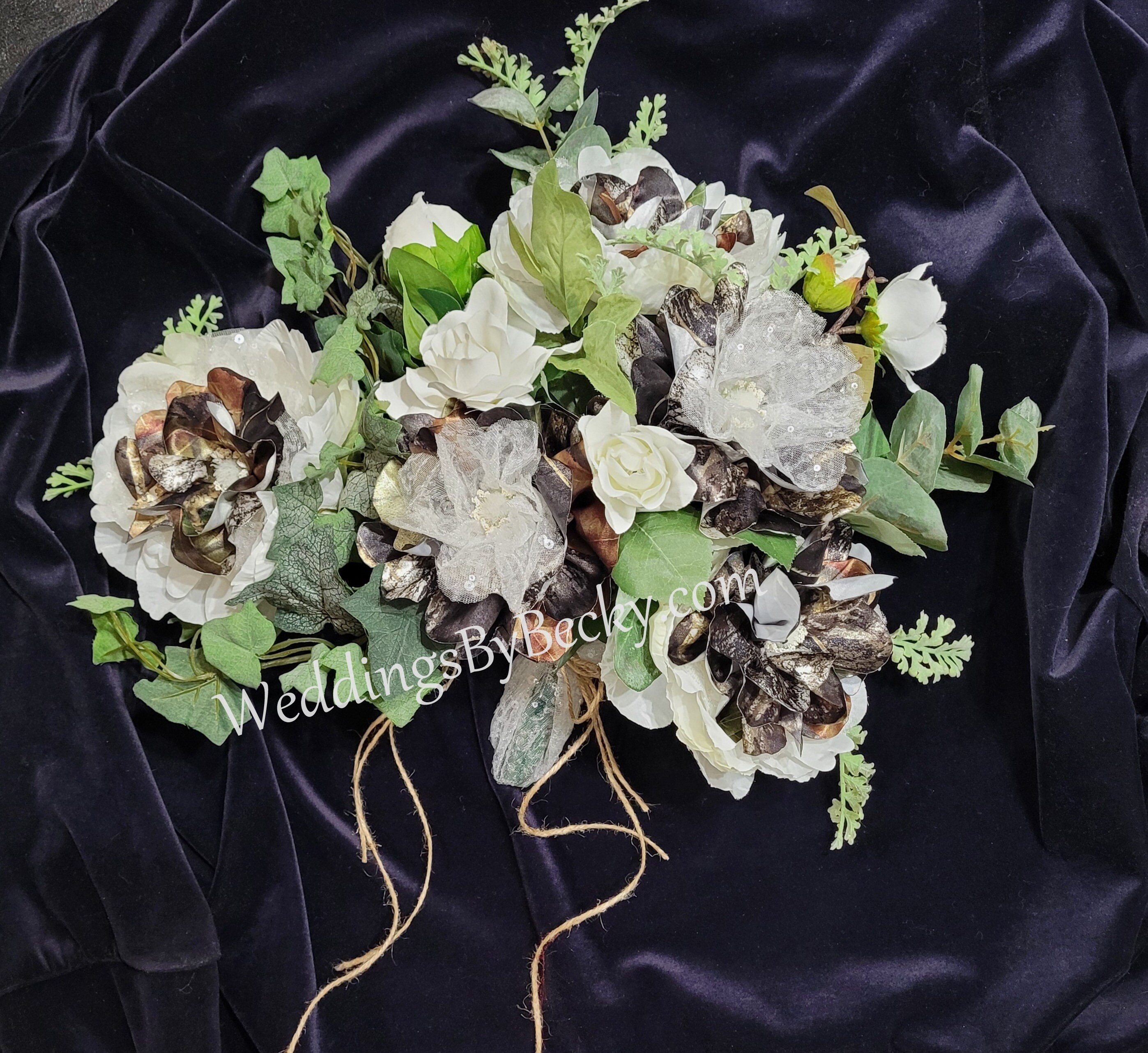 Camo Wedding Bouquet, Camo Wedding Flowers, Camo Bouquet, Unique Camo ...
