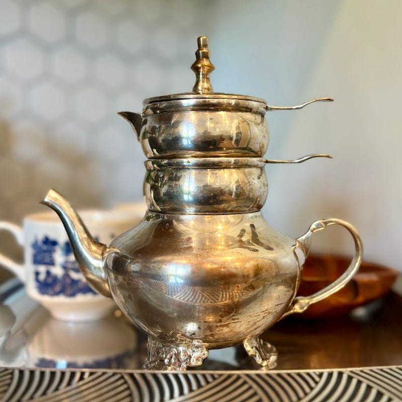.999 Silver Tea Pot - Etsy