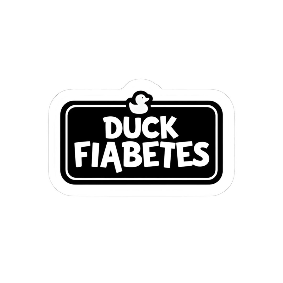 Diabetes Funny Stickers - Type One & Type Two Sticker, Silly Diabetic ...