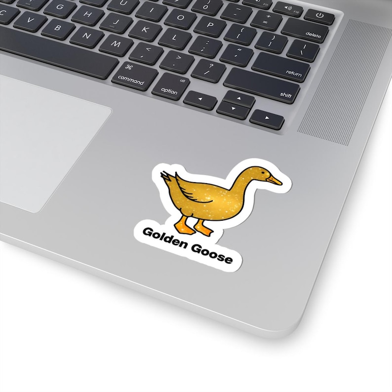 Golden Goose Kiss-cut Stickers - Silly Cute Fun Pun, Decorative Decals ...